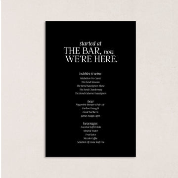 Bar Signage – Atelier Creative | ah-tel-e-a