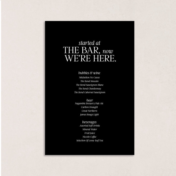 Bar Signage – Atelier Creative | ah-tel-e-a